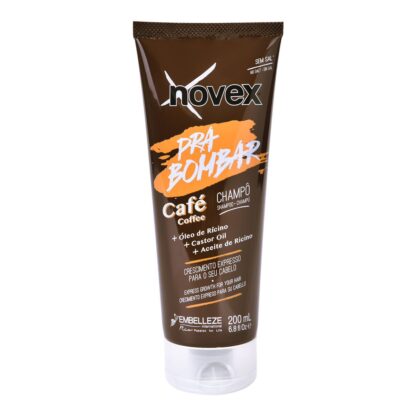 Šampon sa kafom i ricinusovim uljem za jačanje kose NOVEX Pra Bombar 200ml