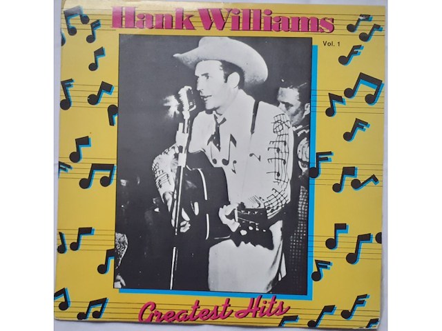 HANK  WILLIAMS  -  GREATEST  HITS  Vol. 1