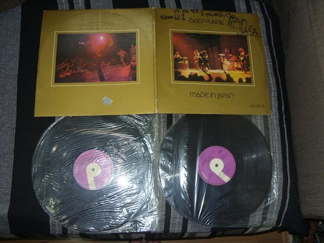 Deep Purple ‎– Made In Japan 2LP Jugoton 1973.