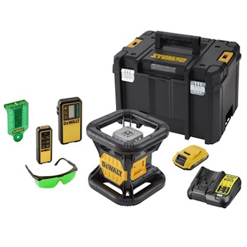 DeWalt rotacioni laser zeleni set DCE079D1G