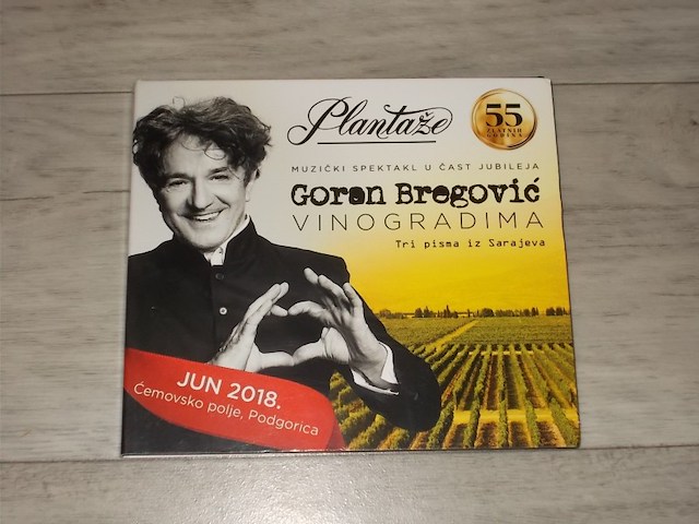 Goran Bregović vinogradima -Tri pisma iz Sarajeva (DVD)