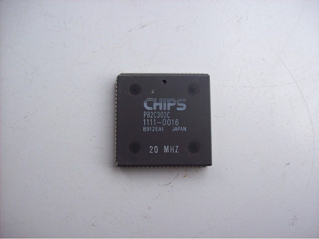 CHIPS P82C302C procesor na 20 Mhz iz 1989 godine