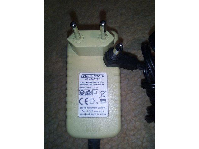 AC-DC Adapter 3V 4A Voltcraft model:KSAFE0300400W1EU-A