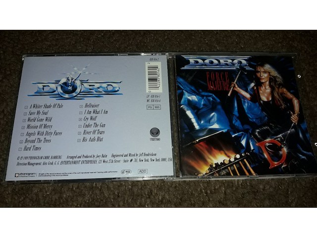 Doro - Force majeure , ORIGINAL