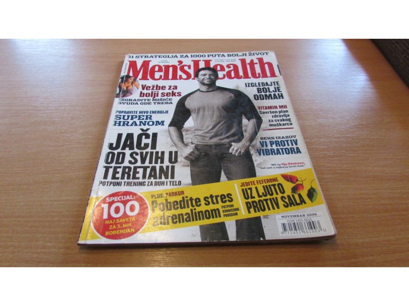 MEN`S HEALTH novembar 2006.