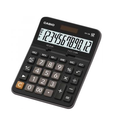 CASIO Kalkulator stoni DX-12 black