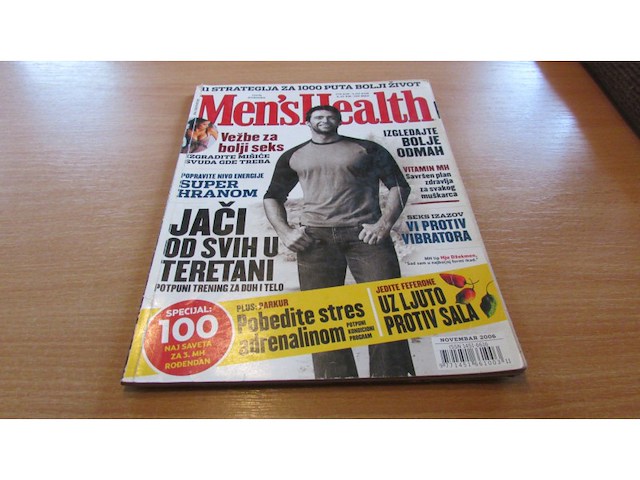 MEN`S HEALTH novembar 2006.