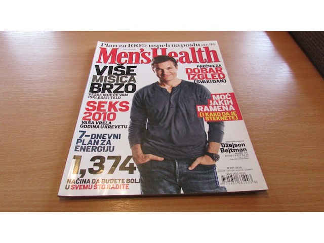 MEN`S HEALTH mart 2010.
