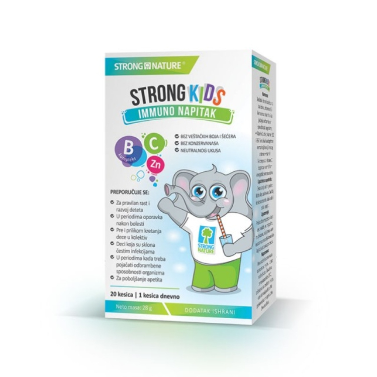 Strong Kids Immuno napitak 20 kesica