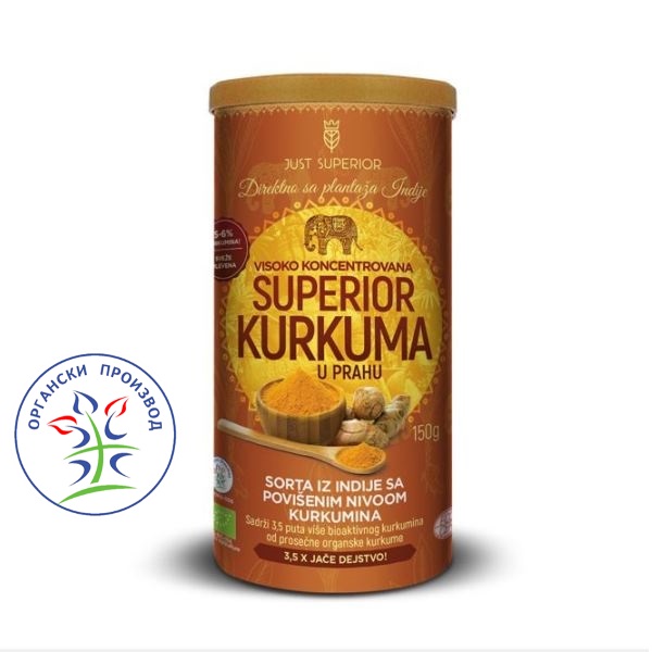 SUPERIOR KURKUMA 150G JUST SUPERIOR