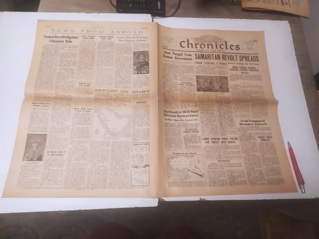 CHRONICLES  NEWS OF THE PAST 29
