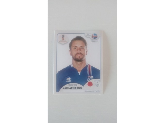 Panini FIFA 2018 Russia sličica broj 285