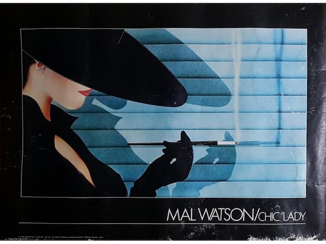 Poster Chic Lady - Mal Watson England