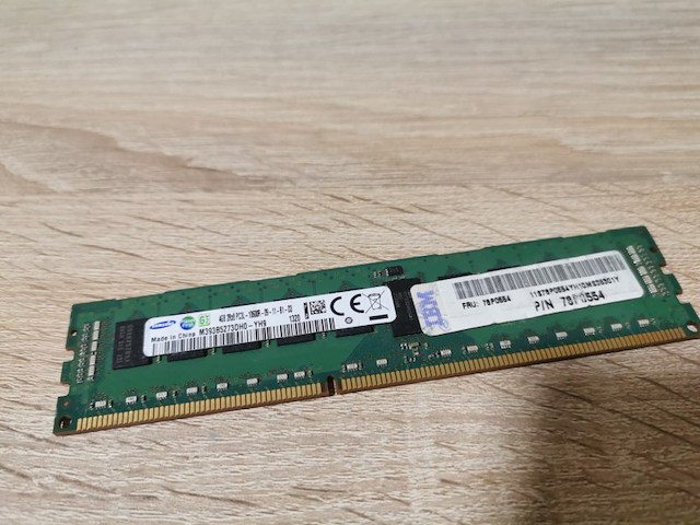 Samsung DDR3 RAM Memorija 4GB PC3L-10600R M393B5273DH0