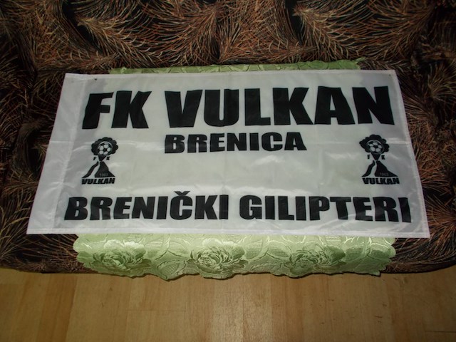 FK Vulkan Brenica Brenicki gilipteri-navijacka zastava
