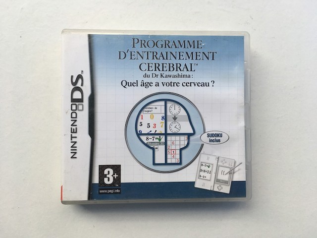 Nintendo DS igrica - Brain Training