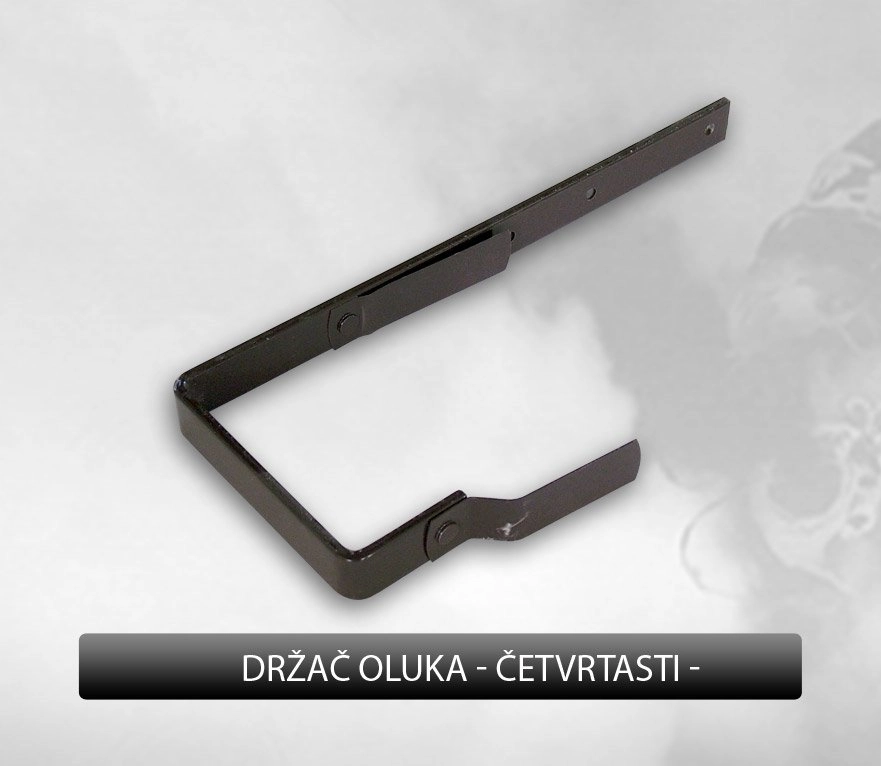 Četvrtasti držač oluka