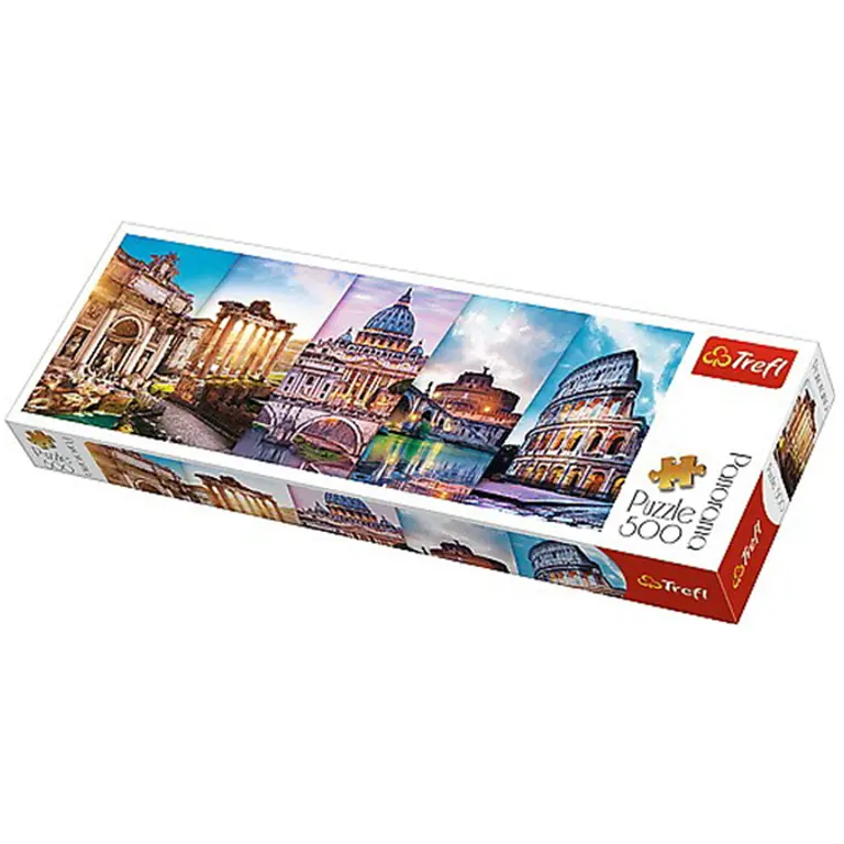 Trefl Trefl panorama puzzle 500 delova - ROME COLLAGE (29505)