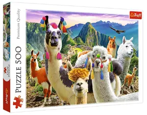 Trefl Trefl puzzle 500 delova - Lamas in the Mountains (37383)