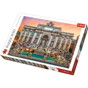 Trefl Trefl puzzle 500 delova - Fontanna di Trevi, Roma (37292)