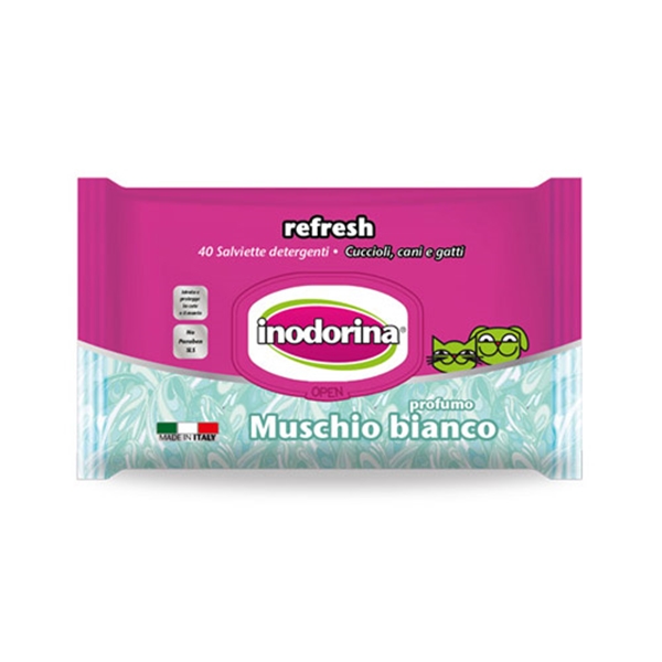 Inodorina Muschio Bianco vlažne maramice