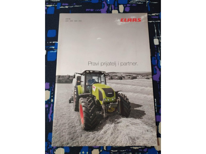 CLAAS Axos 340 330 320 310 katalog