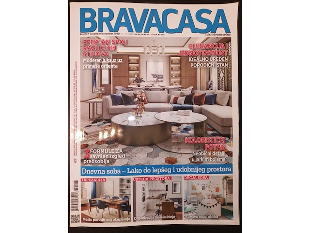 BRAVACASA novembar/decembar 2020 + KUPON