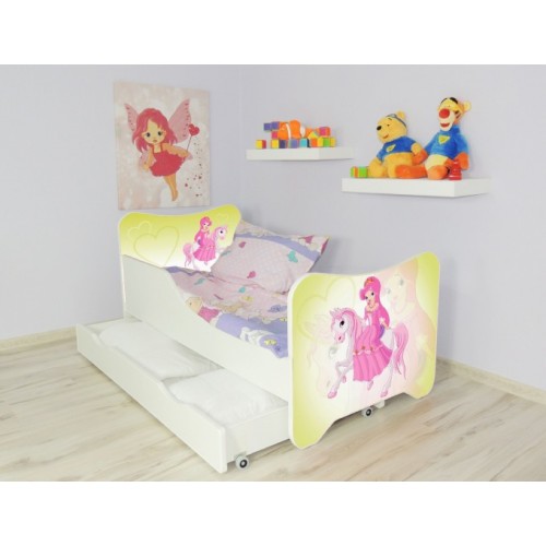 Krevet za dete sa fiokom Happy Kitty Pony 160x80