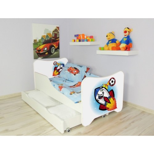 Krevet za dete sa fiokom Happy Kitty Rocket 160x80