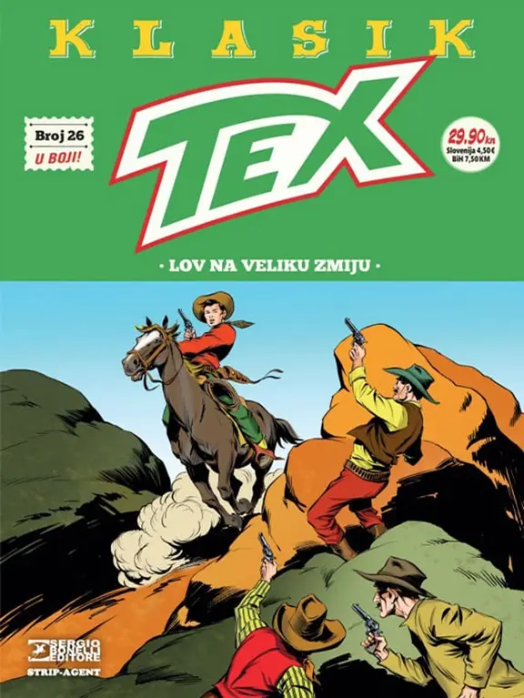 Strip agent Tex Klasik 26: Lov na Veliku Zmiju