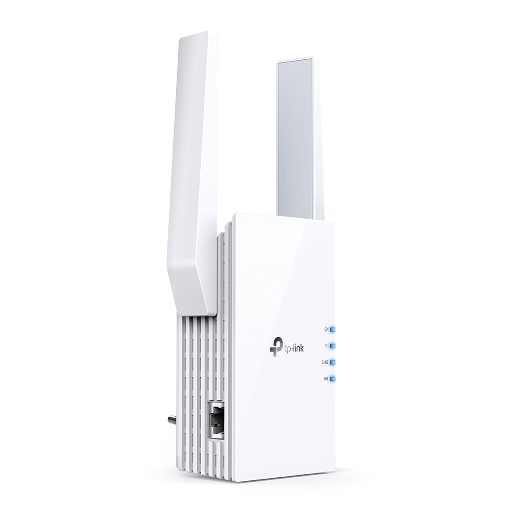 TP-Link RE605X AX1800 WiFi bežični Extender dometa / Access Point 1800Mb/s, OneMesh™, univerzalni dual band 2.4 & 5GHz WiFi 6, Gigabit LAN, zidna montaža, 2 eksterne MIMO antene, Tether App