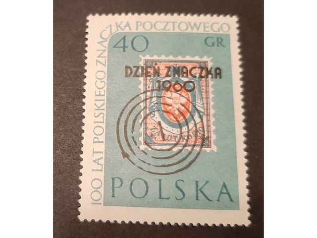 Marke 1651 Poljska marka na marki samac cisto