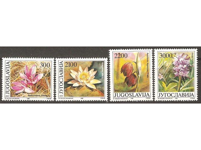 1989 - Flora MNH