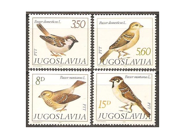 1982 - Fauna MNH