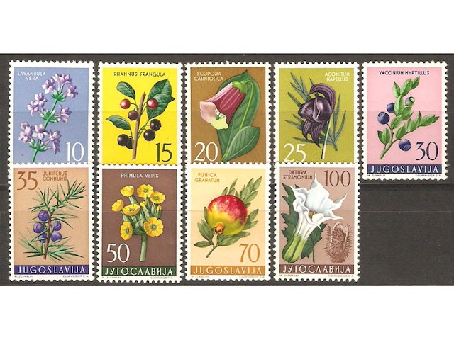 1959 - Flora MNH