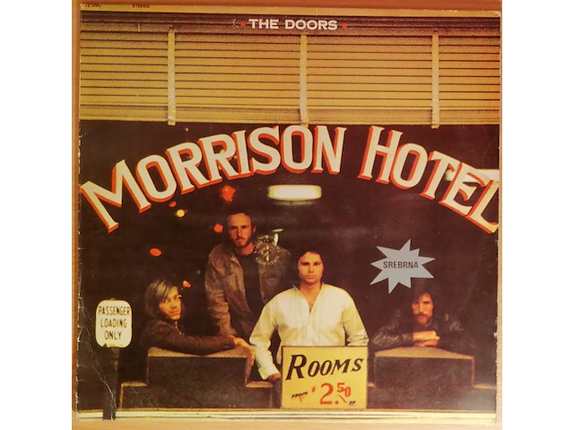 LP DOORS - Morrison Hotel (1981), srebrna, VG-/NM