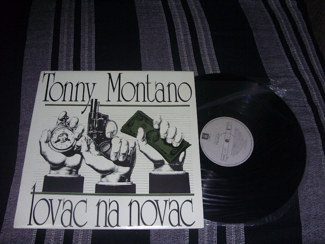 Tonny Montano ‎– Lovac Na Novac LP RTB 1991. mint