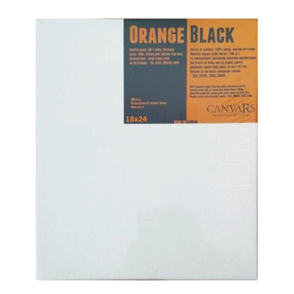 Slikarsko platno OrangeBlack 24x30cm, Canvars