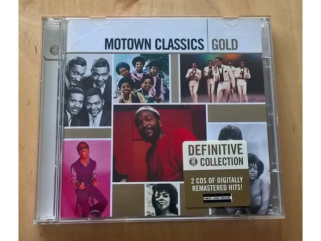 Various ‎– Motown Classics Gold (2CD, Europe)