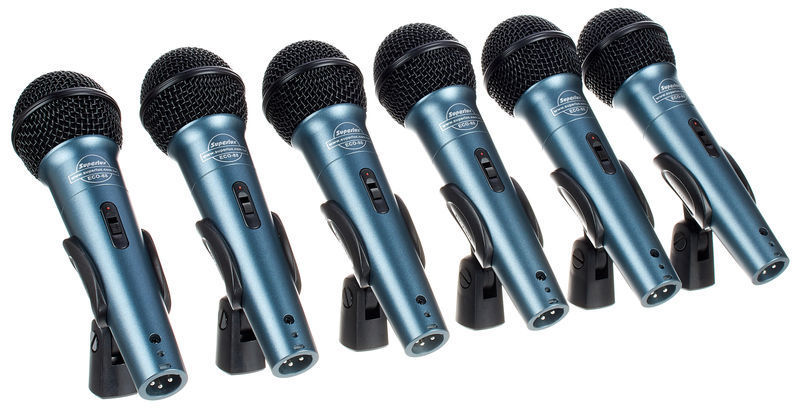 Superlux Eco 88 set od 6 mikrofona