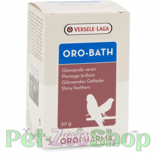 Posebno formulisane soli za kupanje ptica Oropharma Oro-Bath 50g Versele Laga