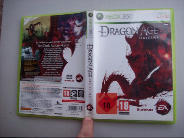 Xbox 360 igrica Dragon Age ORIGINS
