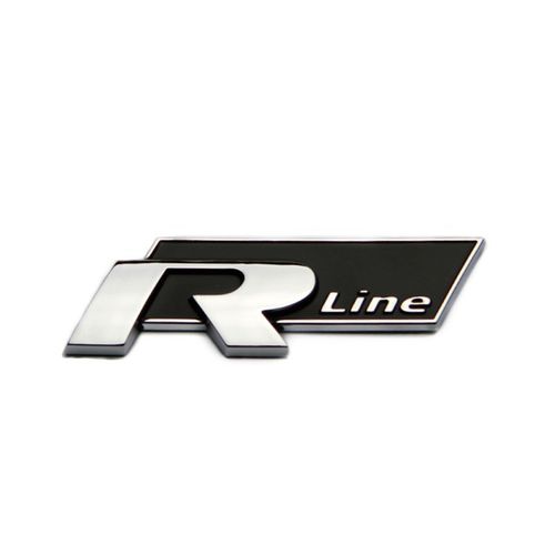 R line znak samolepljiv metalni