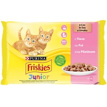 Friskies cat junior 4x85g sos