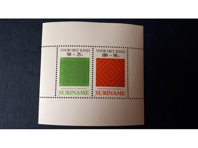 Surinam 1987. ** Mi Bl 45