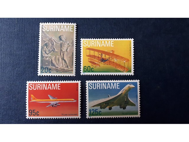 Surinam 1978. ** Kompl. serija Mi 849-52 1. Let