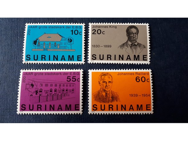 Surinam 1978. ** Kompl. serija Mi 823-26