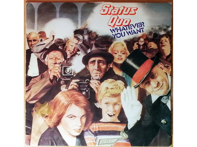 LP STATUS QUO - Whatever You Want (1980) 4. pressing