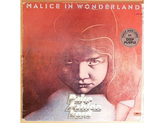 LP PAICE ASHTON LORD - Malice In Wonderland (1977) PGP