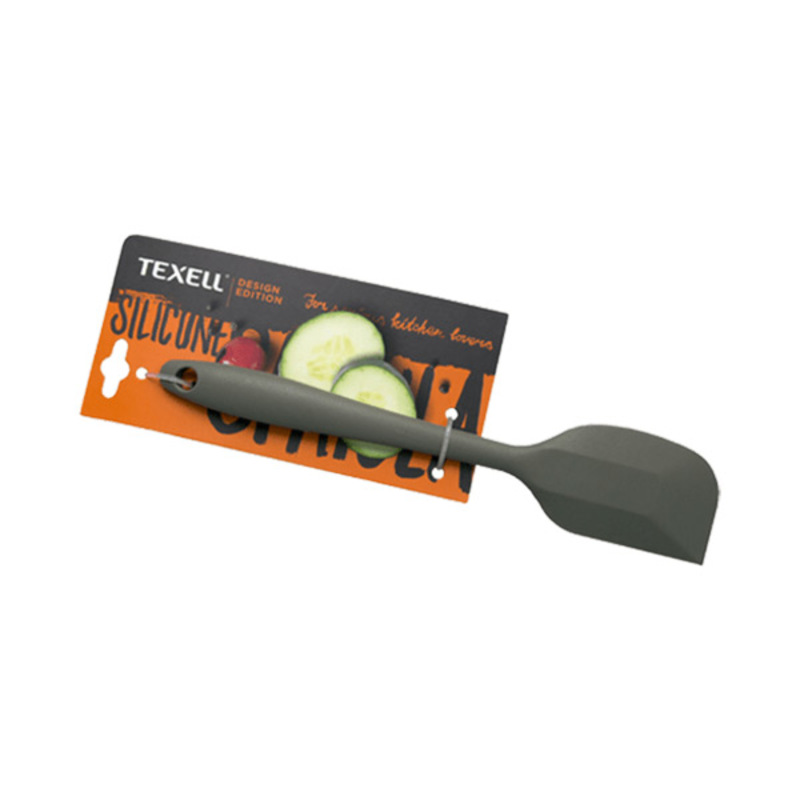 Silikonska špatula Texell TSSM124S siva